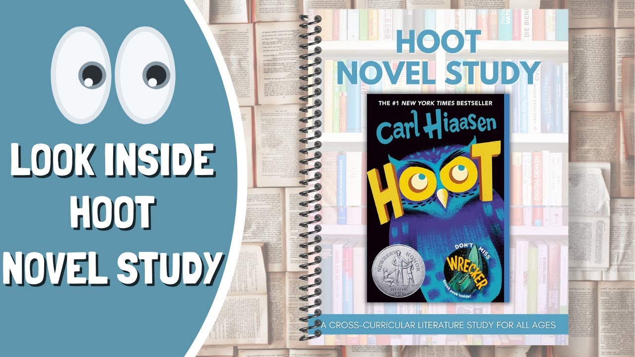 Look Inside: Hoot Novel Study | Cross Curricular Literature Study for ...