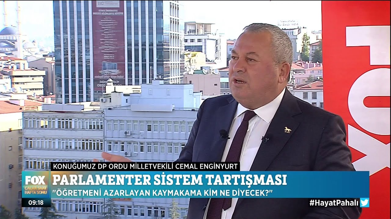 Demokrat Parti Ordu Milletvekili Cemal Enginyurt - FOX TV'de gündemi ...
