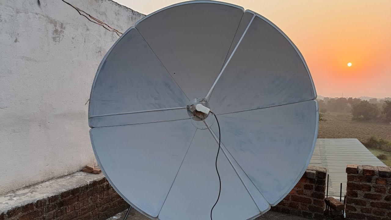 7e Dish setting on 6ft Prime focus 25/10/2023 - YouTube