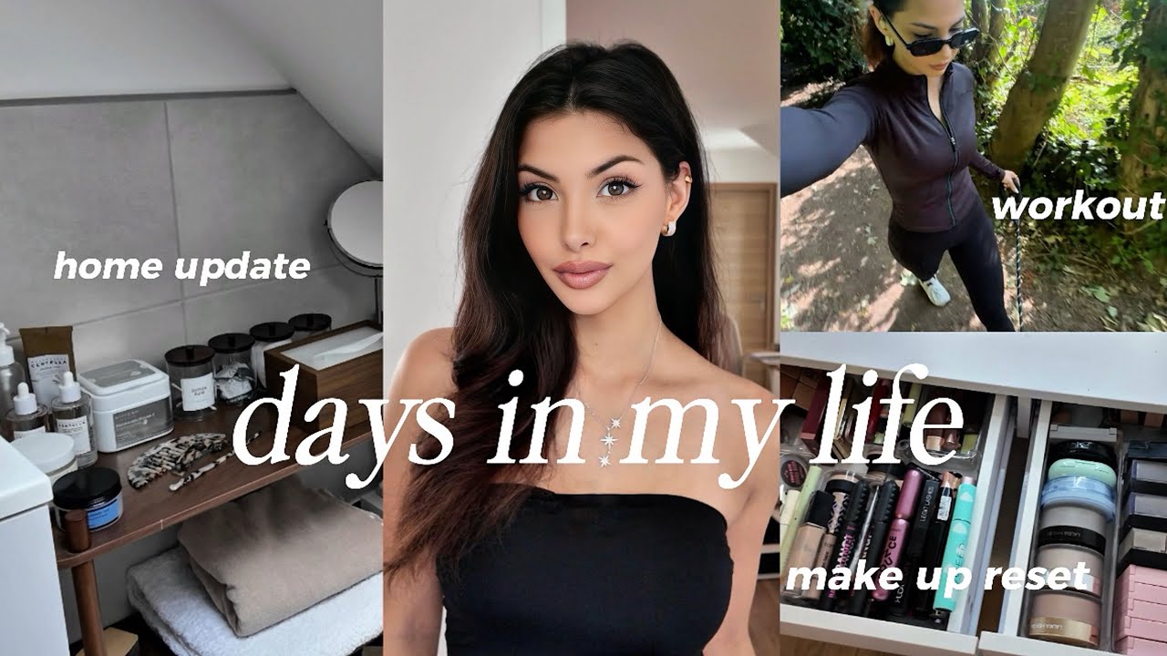 VLOG | Reprise du Sport, Rangement Make Up, Update Salle de Bain … | Lisa Ngo - YouTube