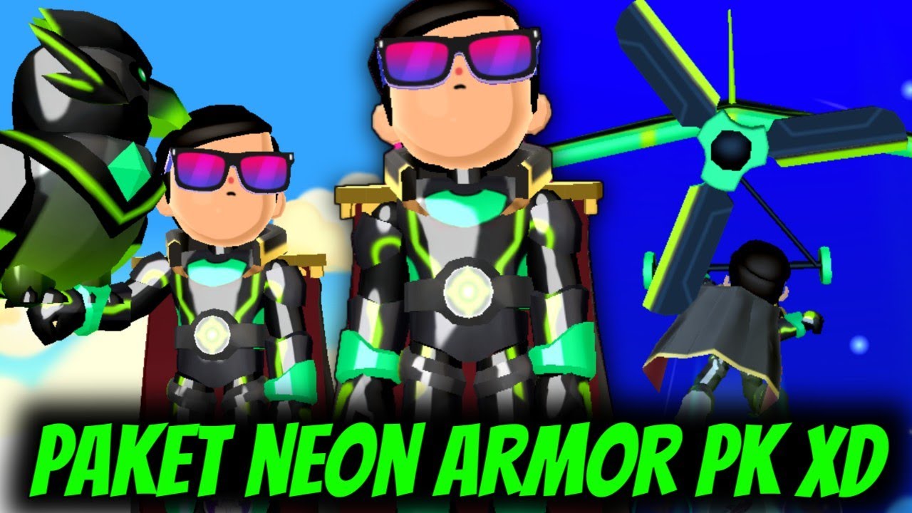 Paket Terbaru Armor Neon Ini Terlalu Keren - PK XD Musim Pet - YouTube