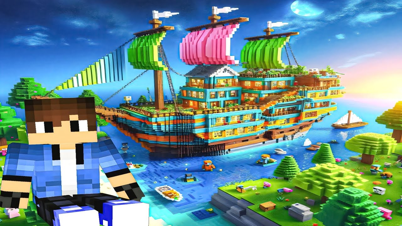 Tapu village in Minecraft - YouTube
