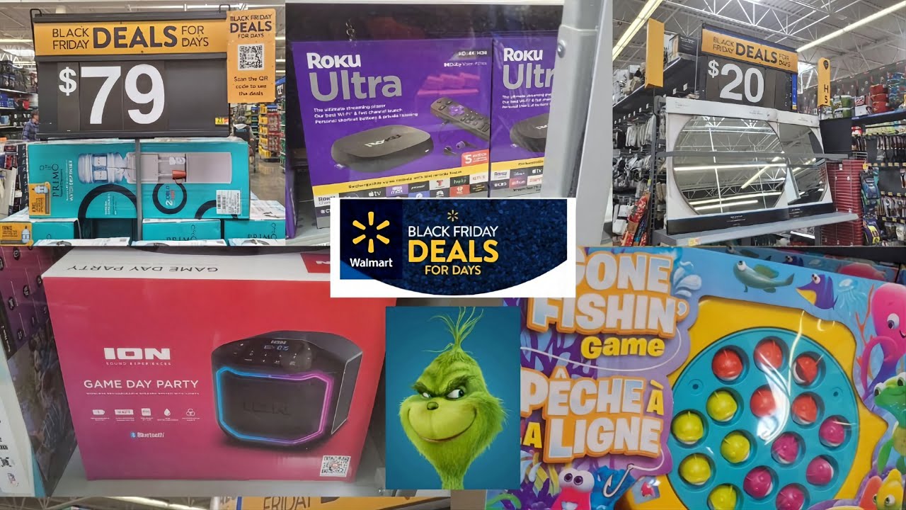 Walmart Black Friday Deals for Days Store Walkthrough | It's Almost ...