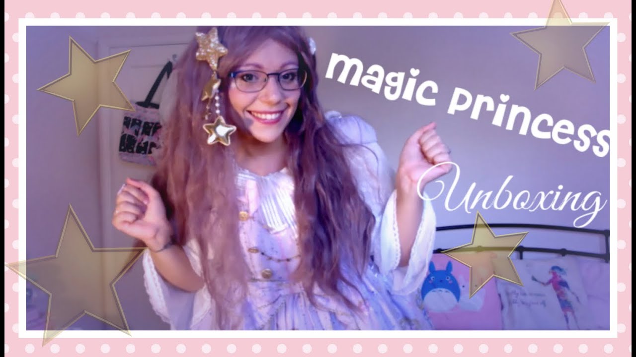 Angelic Pretty Magic Princess Dream Dress Unboxing! - YouTube