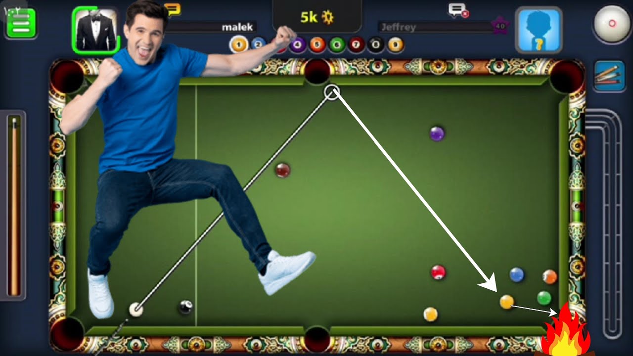 10 amazing and beautiful shots in the 8 ball pool #8ballpool #9ball ...