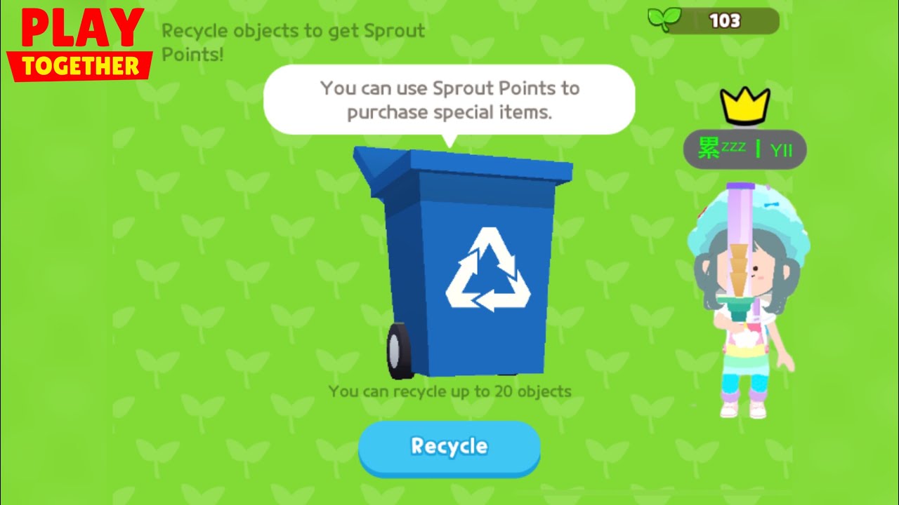 How To Get Sprout Points In Limited Time | Play Together - YouTube