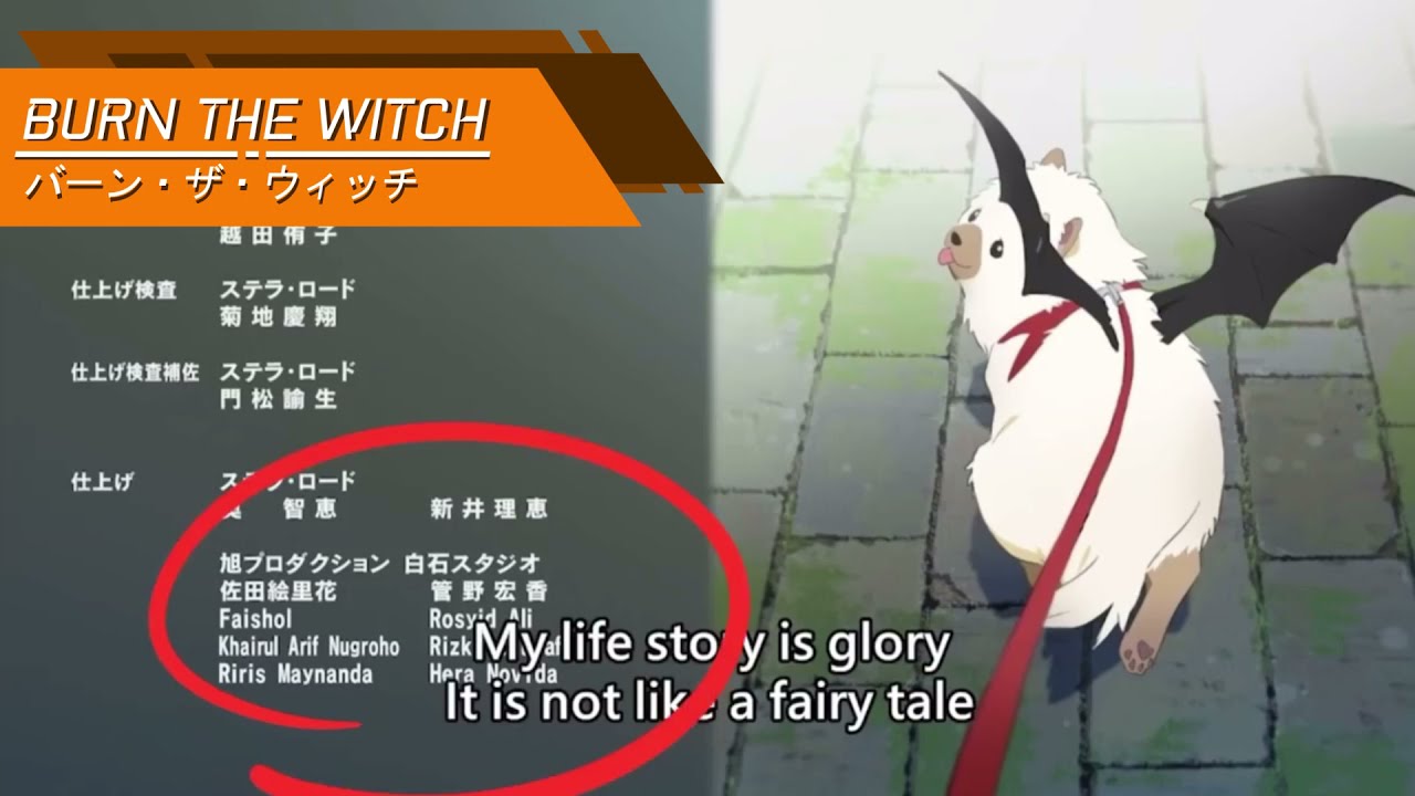 Kompilasi end-credits anime yang ada Studio Ubud - YouTube