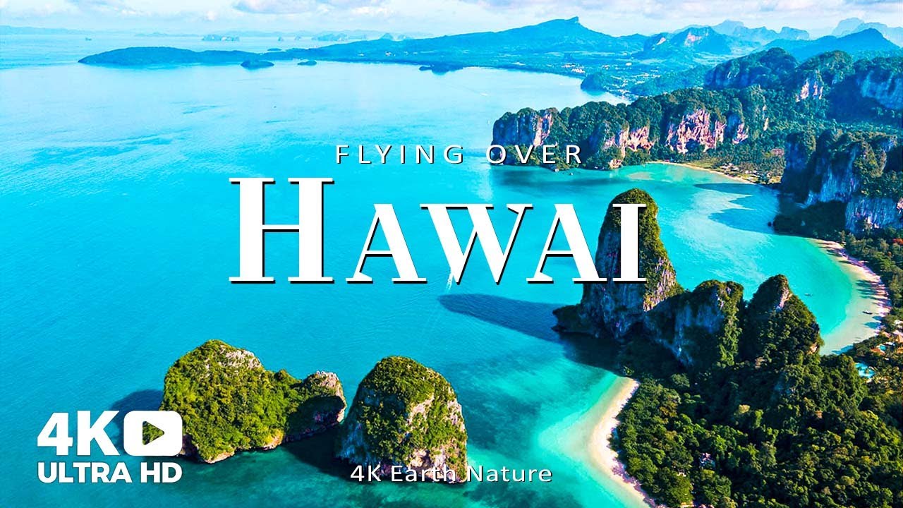 Hawaii 4K - Earth Nature - Relaxing music with beautiful natural ...