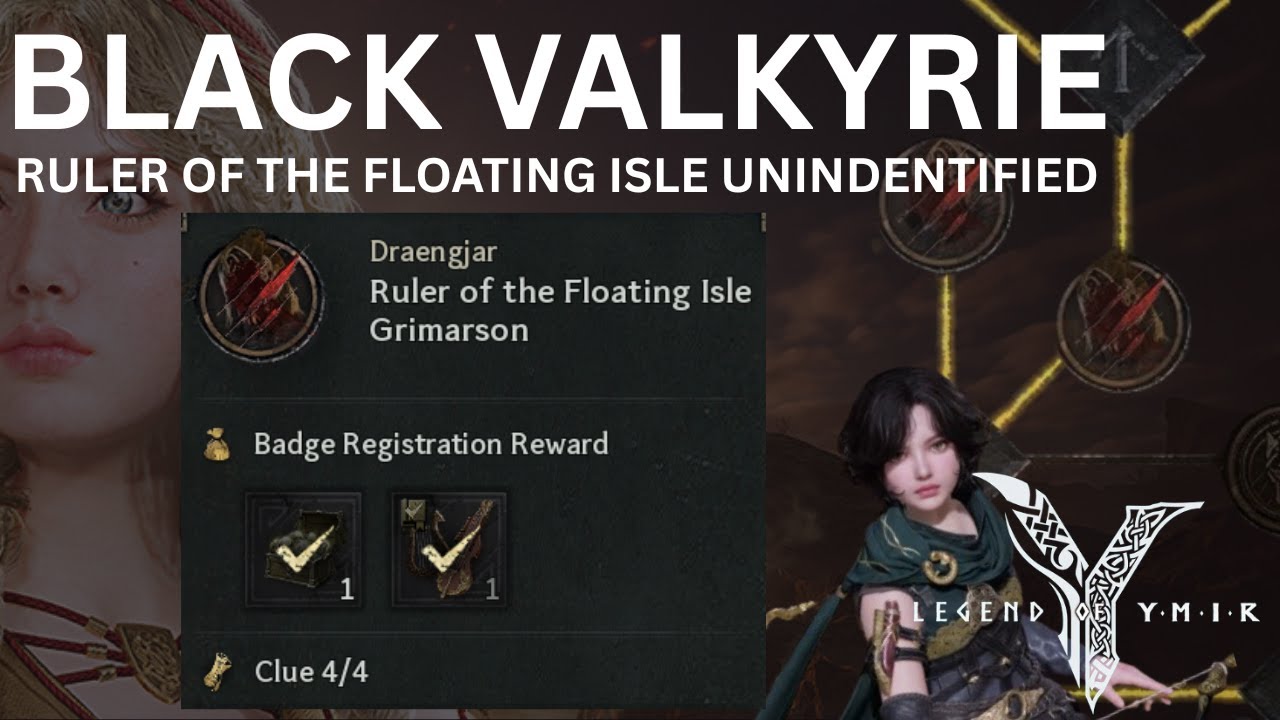 LEGEND OF YMIR - RULER OF THE FLOATING ISLE UNINDENTIFIED | BLACK ...