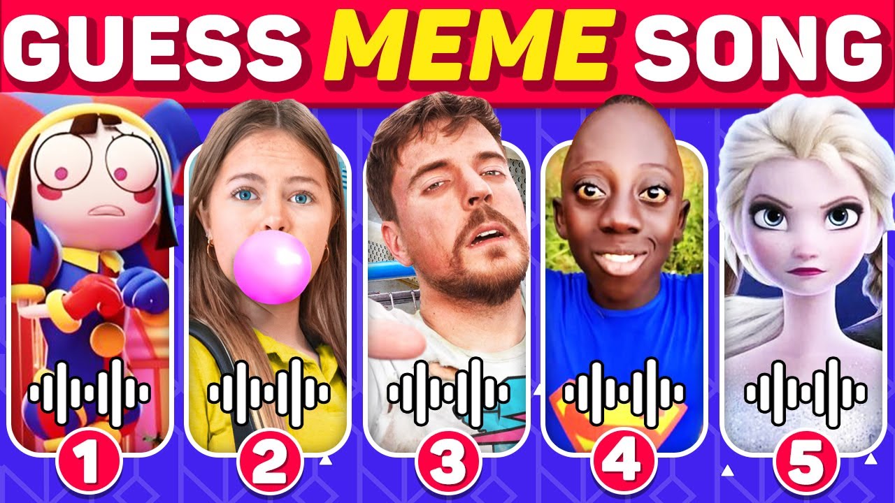 Guess The Meme & Who Is Singing 🔥🎤🎶 Salish Matter, Lay Lay, Pomni ...