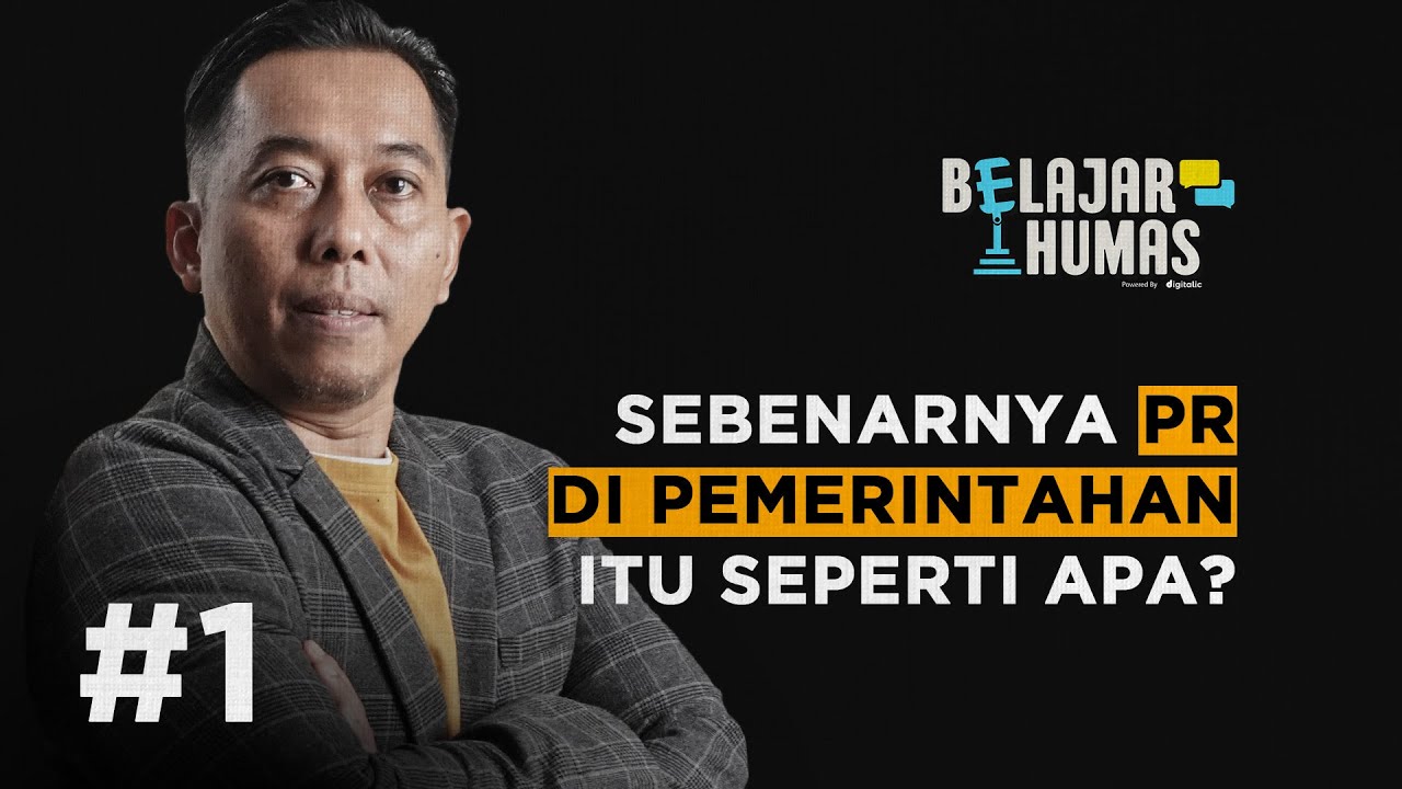 Teaser Episode 01 Belajar Humas - Apa Itu PR Pemerintah? - YouTube