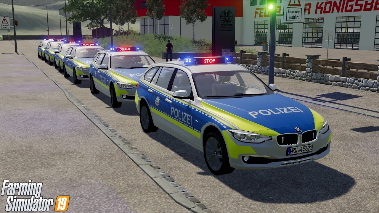 LS19 - Neues Update vom Polizei NRW Streifenwagen V2 - YouTube