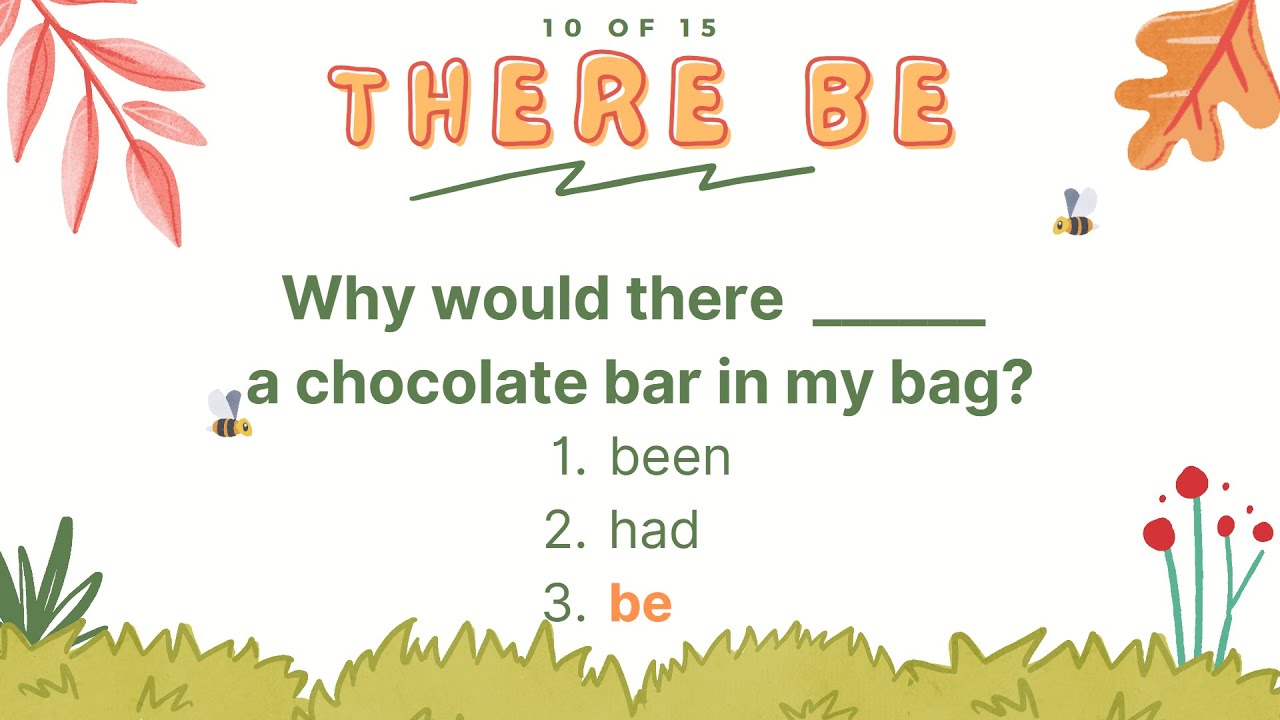 THERE BE WITH MODAL VERBS | ADVANCED LEVEL | Quiz with answers ...