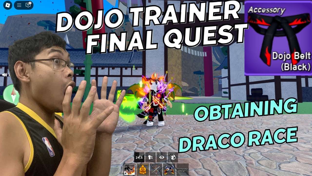 Dojo Trainer FInal Quest and Draco race Unlock! - YouTube