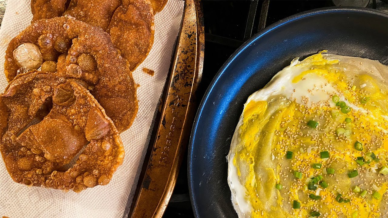 Chinese Crepe Hack | Crunchy Jianbing in Five Minutes - YouTube