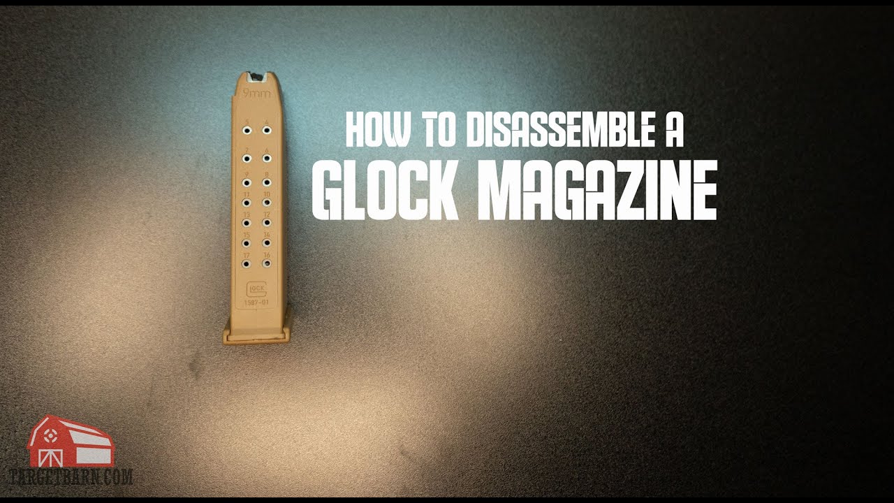 How to Disassemble a Glock Magazine - YouTube