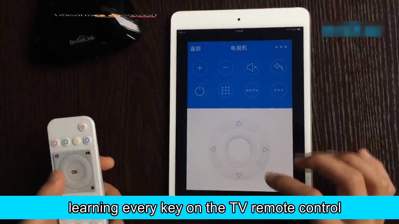 BroadLink Wi-Fi Remote Controller IR RF Smart Home Cellphone Control - YouTube