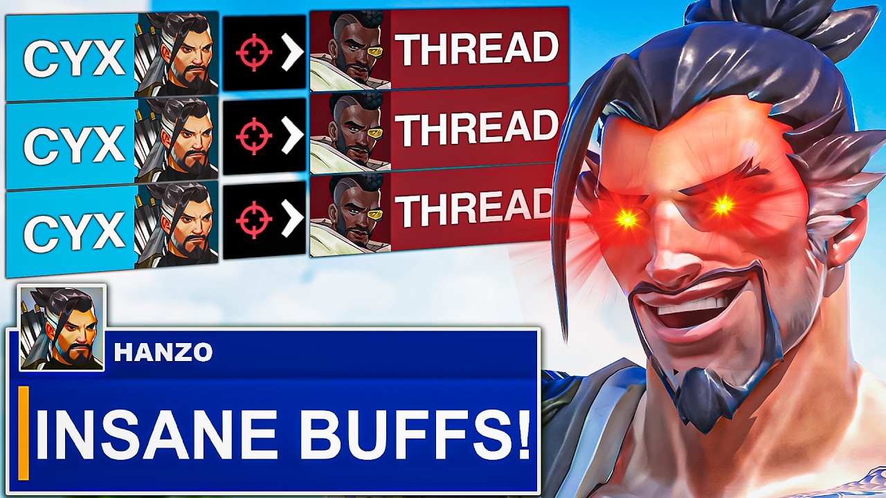 So they broke Hanzo... | Overwatch 2 - YouTube