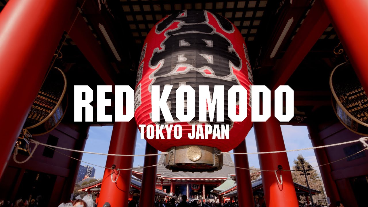 RED KOMODO 6K - Test Footage in TOKYO JAPAN - YouTube