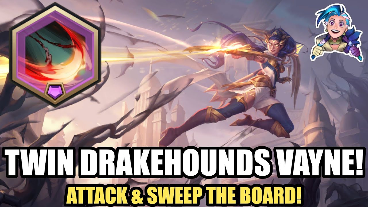 TWIN DRAKEHOUNDS VAYNE! Attack and Sweep! - Path of Champions - YouTube