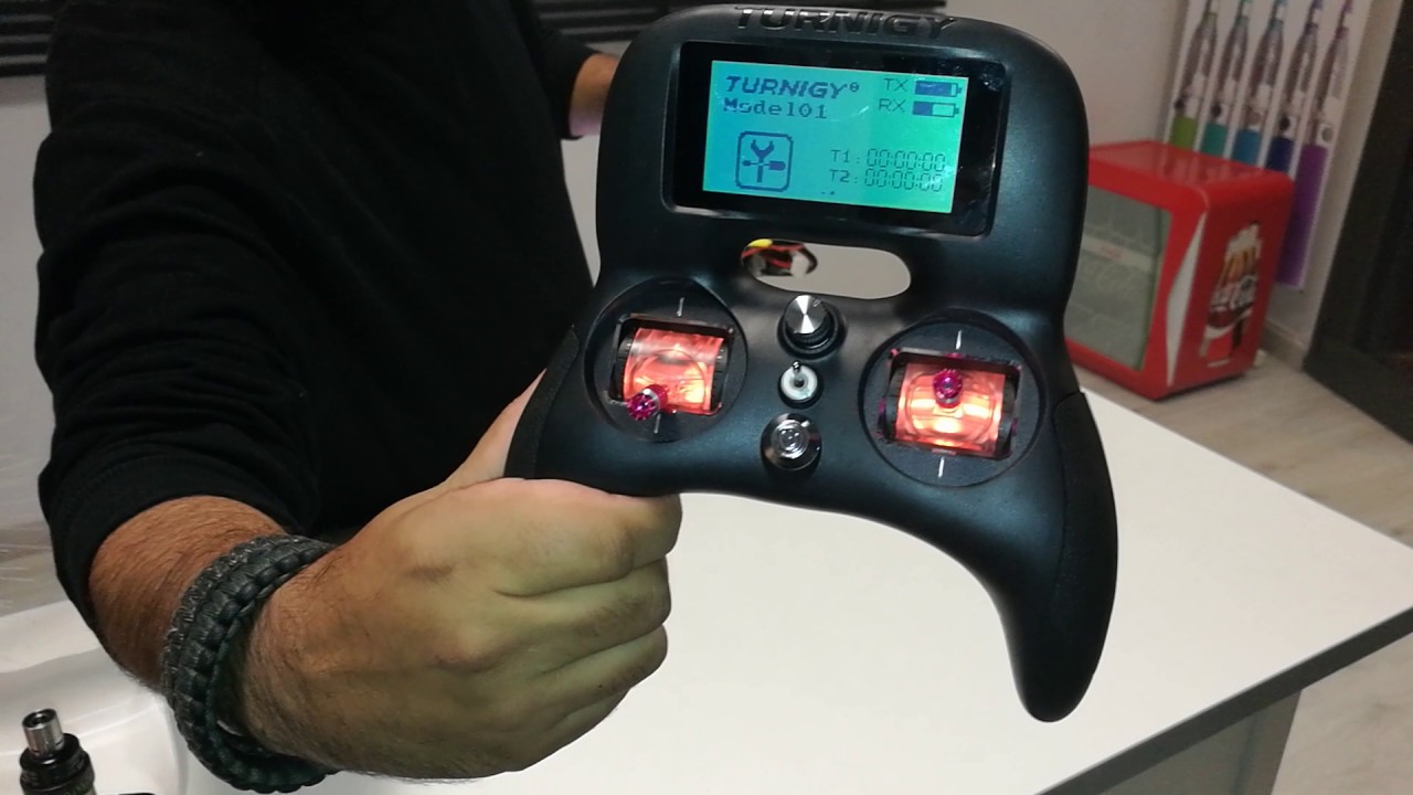 Turnigy Evolution bind first - YouTube