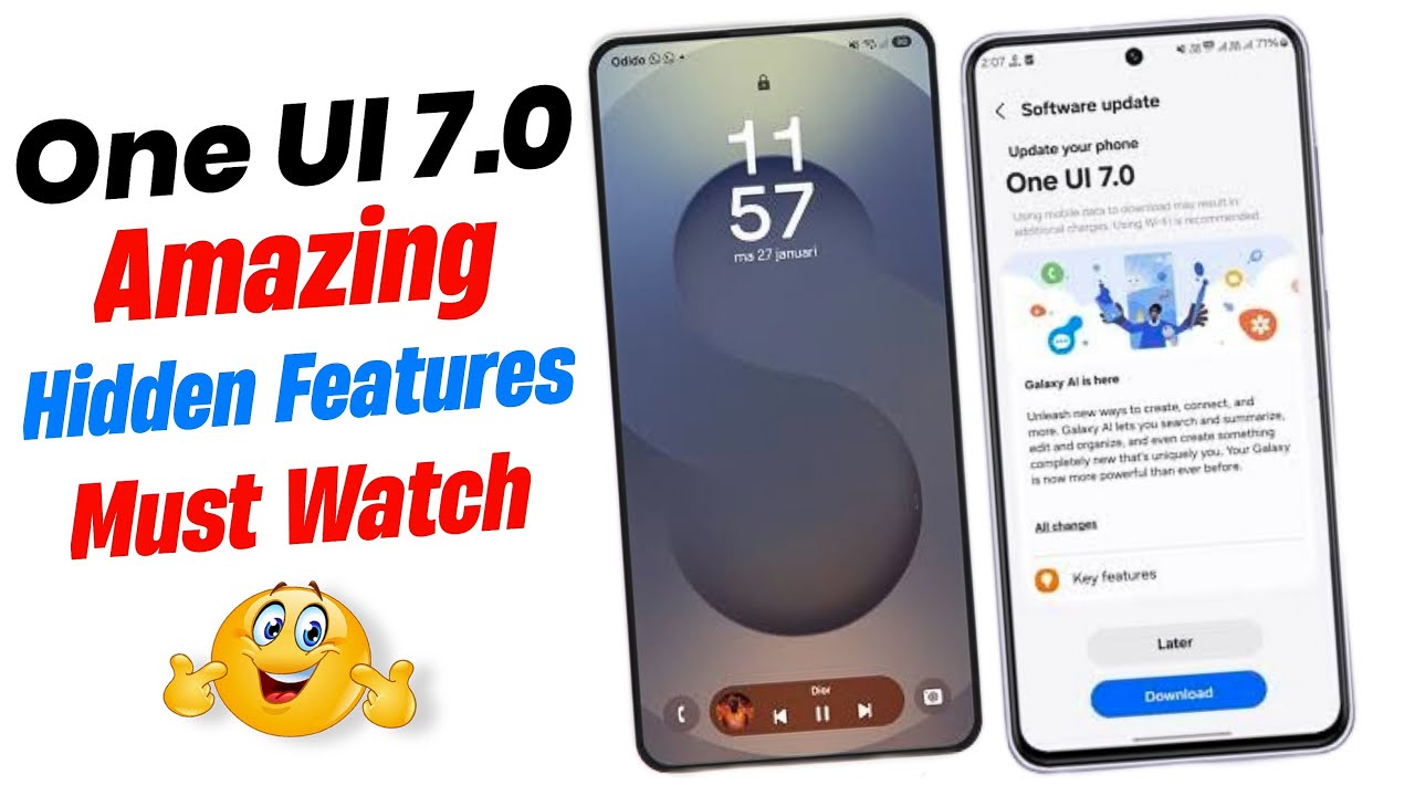 S23 fe one UI 7 hidden features | Samsung S23 fe hidden features one ui ...