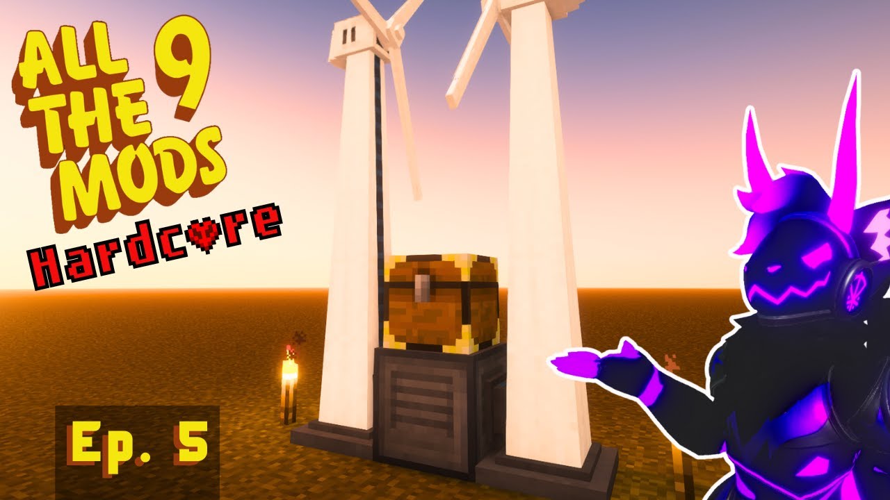 Simple but Very Powerful Quarry and Storage!! Ep.5 - Hardcore All the ...
