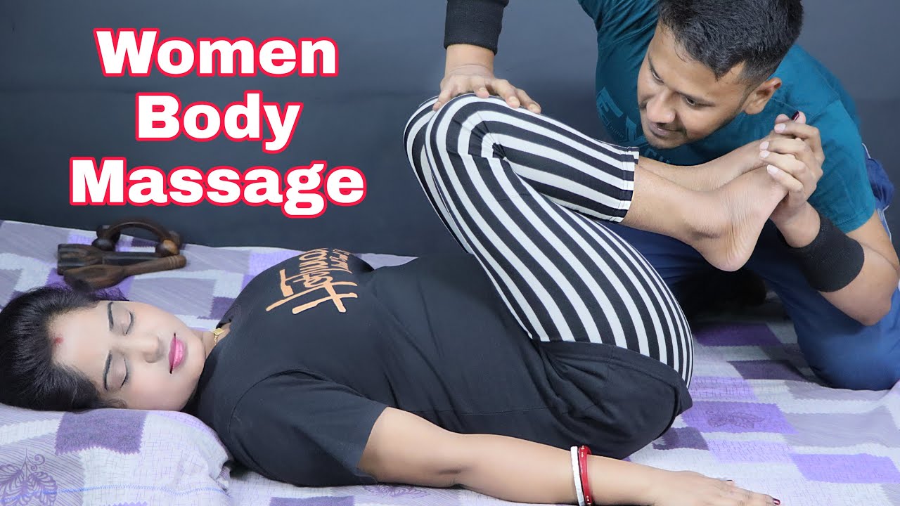 Female Full Body Massage | Indian Women Body Massage | Moral Of ASMR ...