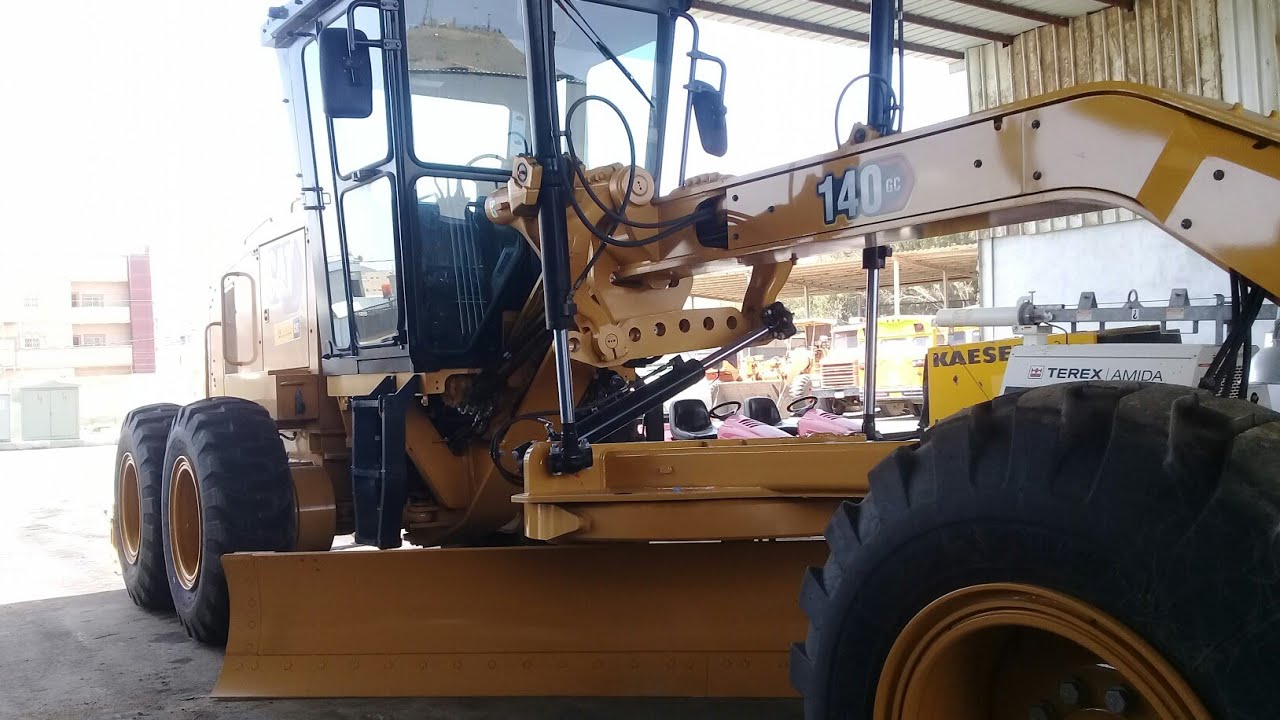 CAT Grader 140gc information - YouTube