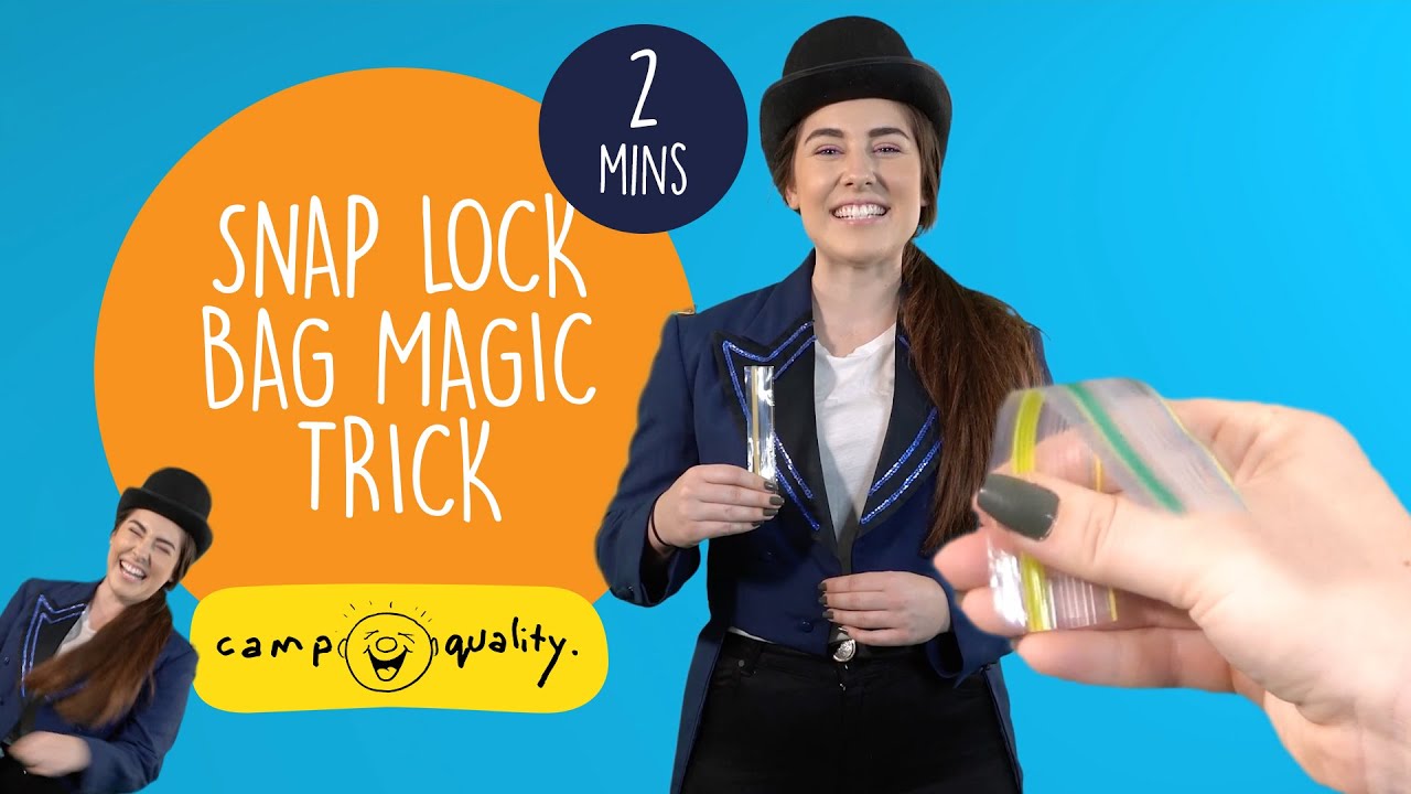 'Mr Magic Plastic' Simple Kids Magic Trick with Magic Mel | Camp ...