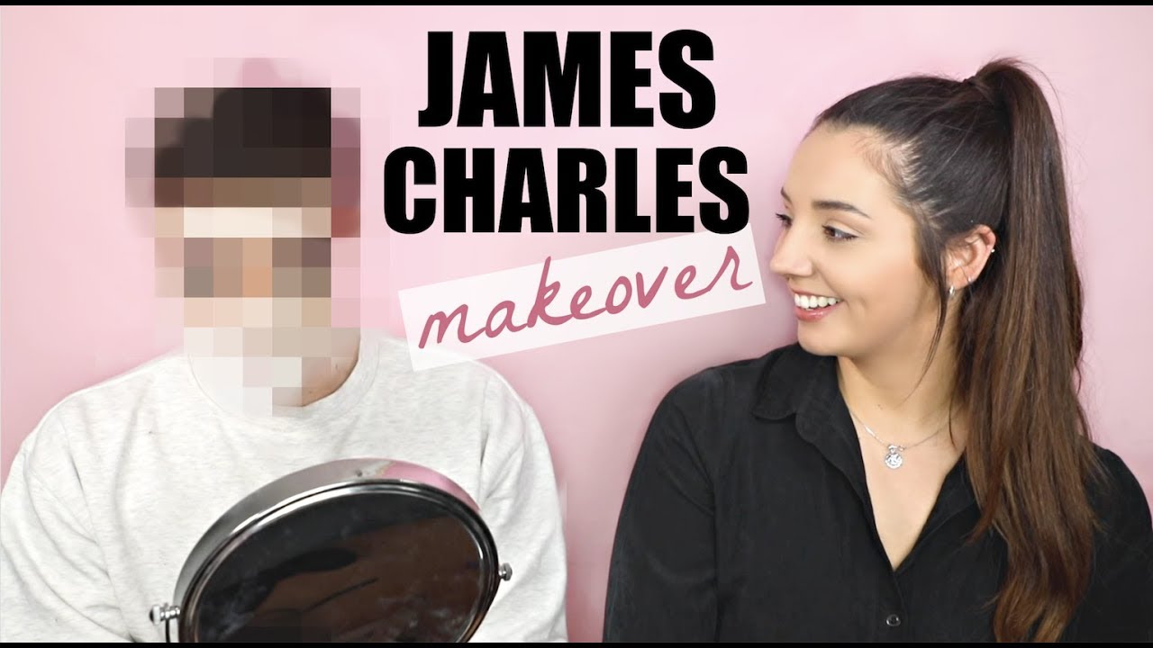 JAMES CHARLES TRANSFORMATION | ThoseRosieDays - YouTube