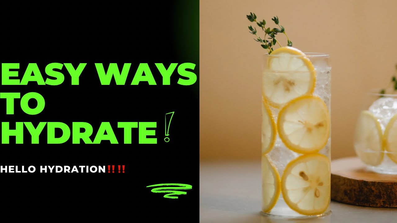 Easy Hacks For Maximum Hydration‼️ - YouTube