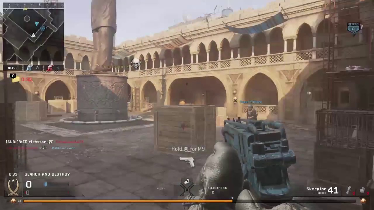 Call of Duty: Modern Warfare Remastered-Scorpion Destruction - YouTube