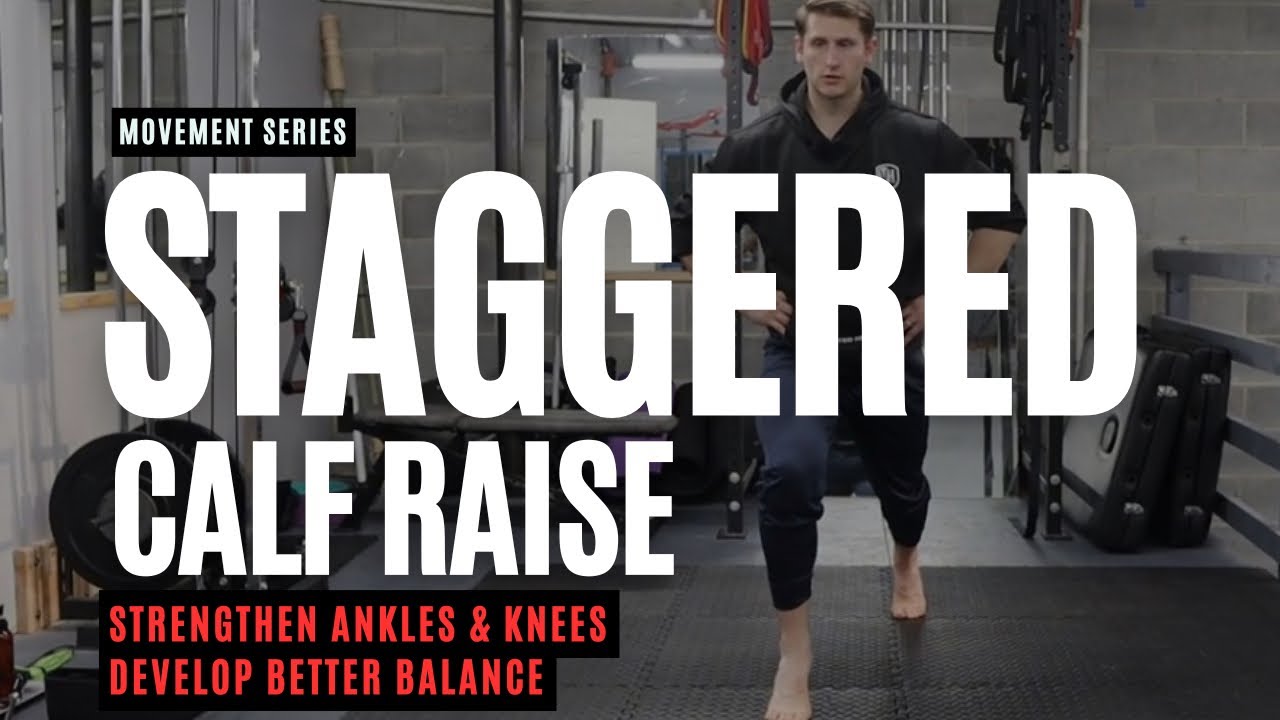 STRONGER KNEES AND ANKLES: Split Stance Calf Raise - YouTube