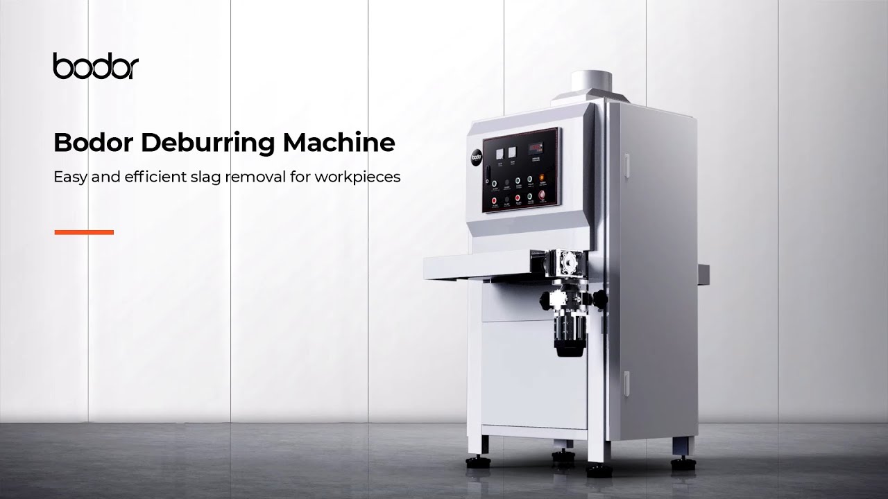 Bodor Deburring Machine - YouTube