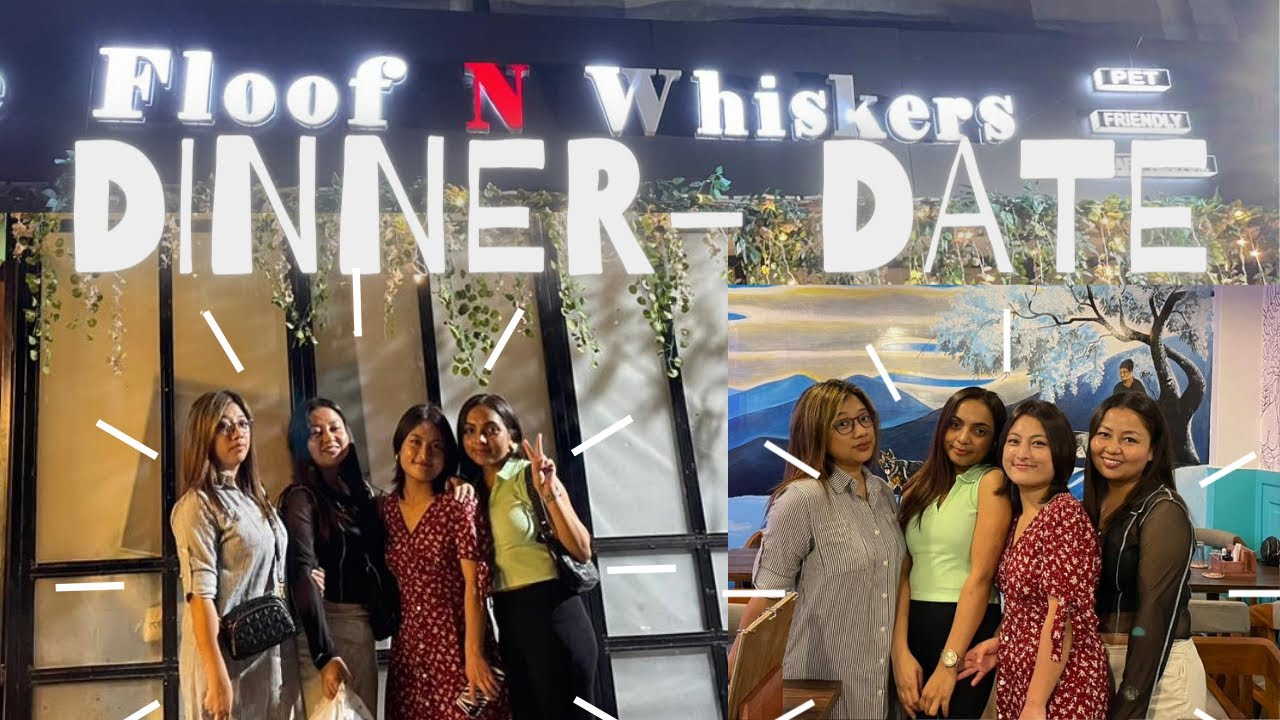 Girls night out @thefloofandwhiskers || Dinner date || - YouTube