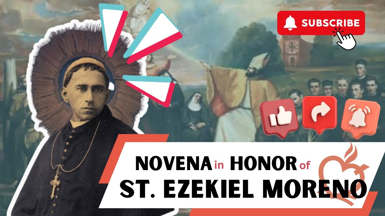 Guided Novena Prayer St Ezekiel Moreno 3nd Day (August 12) - YouTube
