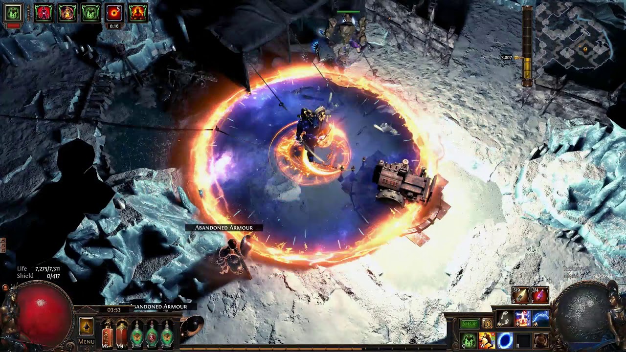 [PoE] Loot from 50 T1 Lookout Maps - YouTube