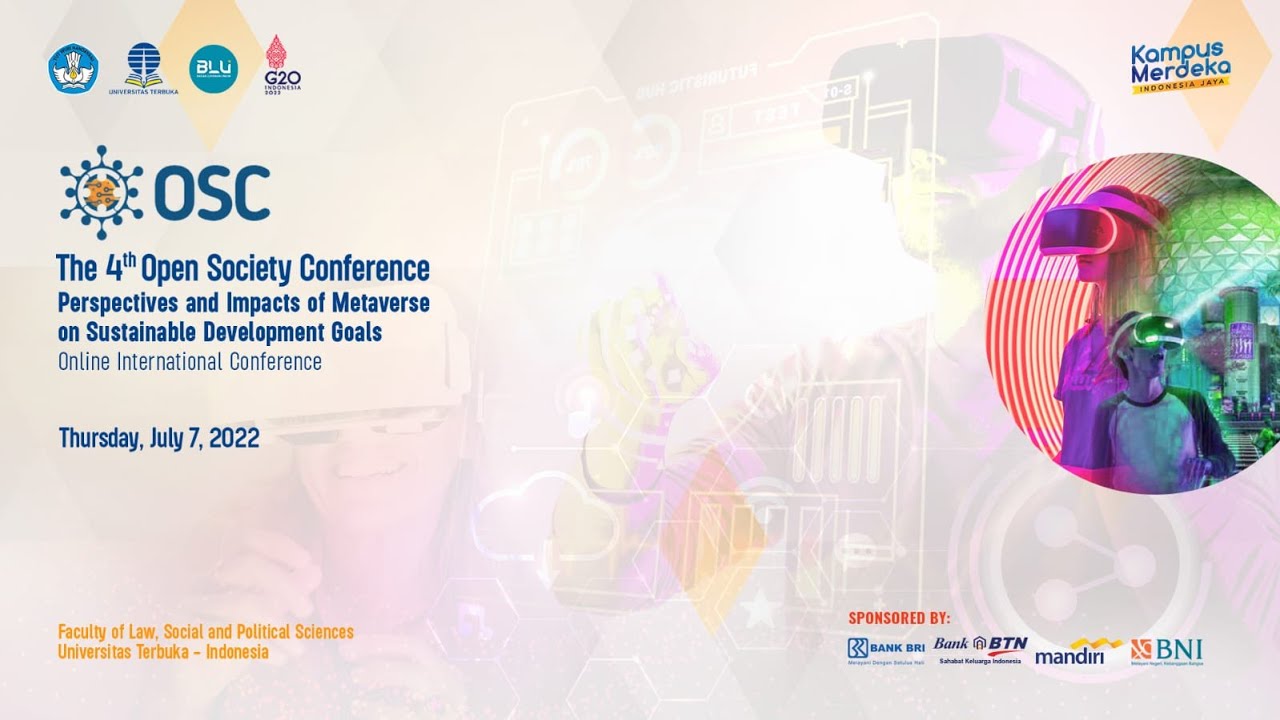 The 4th Open Society Conference (OSC) 2022 - Panel Discussion Session ...