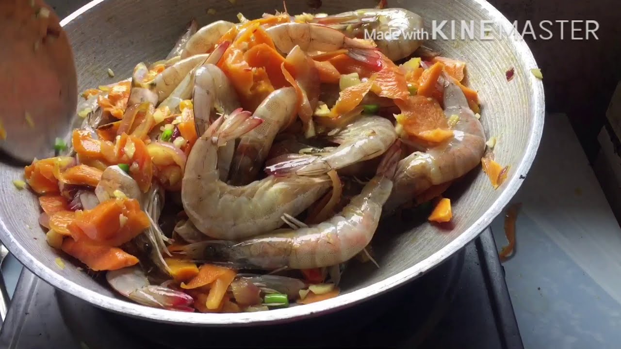 How to cook a Spicy Pasayan🔥🌶🌶😲😲shrimp + honey - YouTube