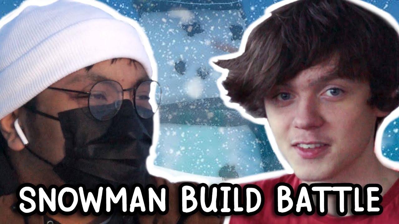 Snowman Build Battle - YouTube