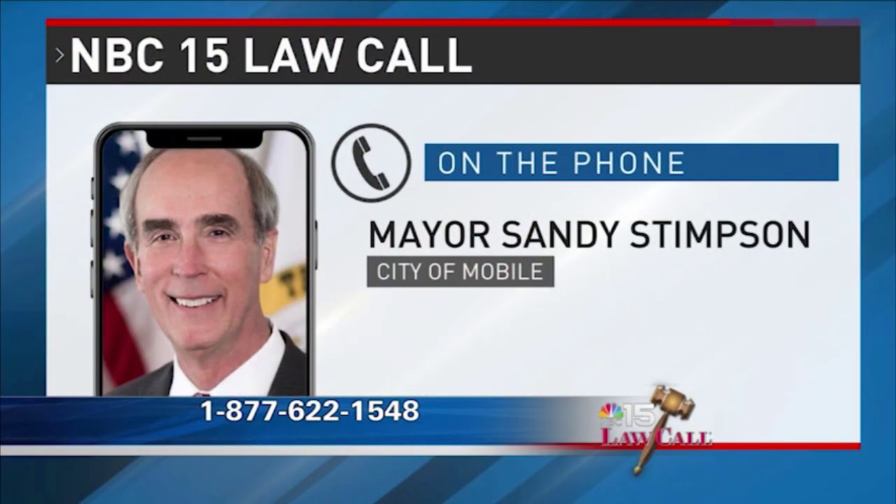 Interview with Mayor Sandy Stimpson - LawCall Mobile - July 2020 - YouTube