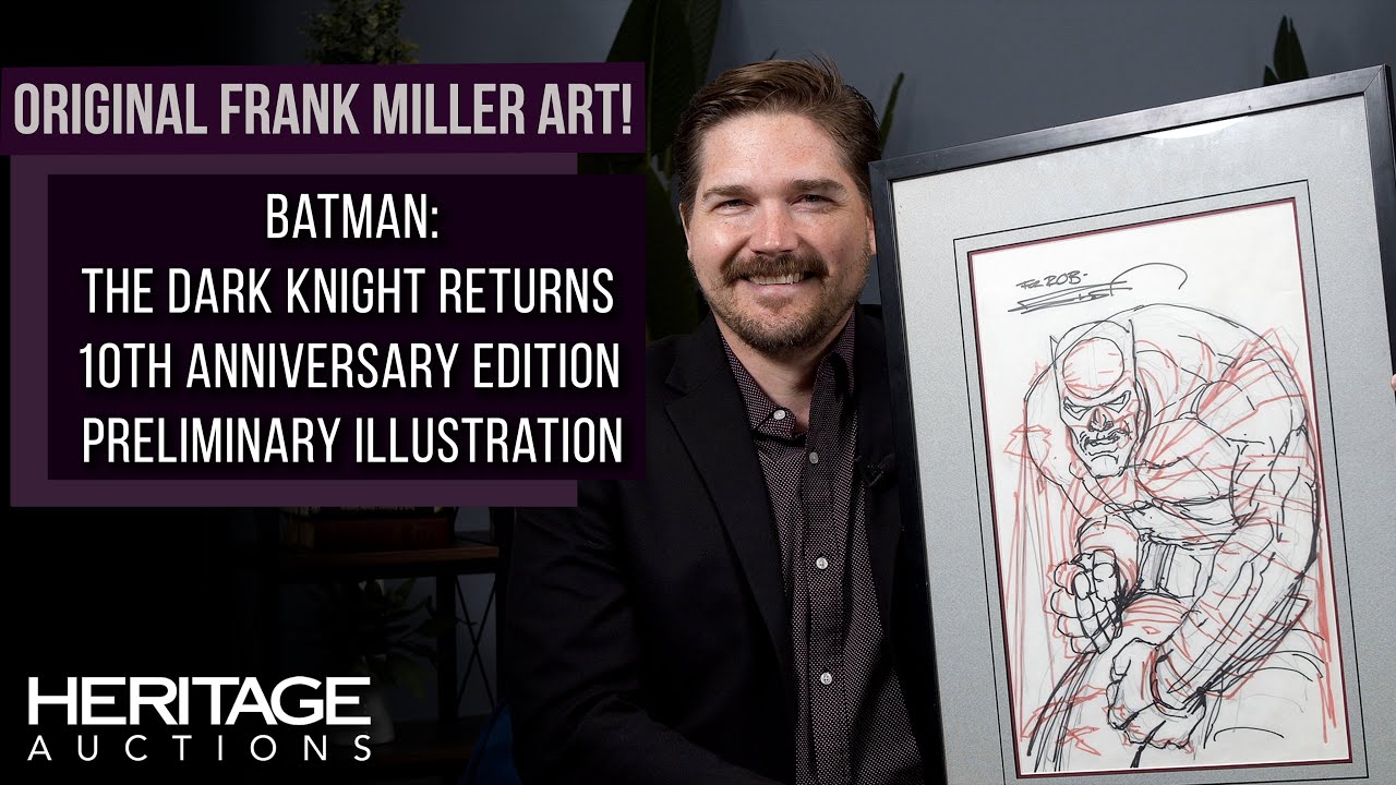 Original Art: Frank Miller's "Batman: The Dark Knight Returns" 10th ...