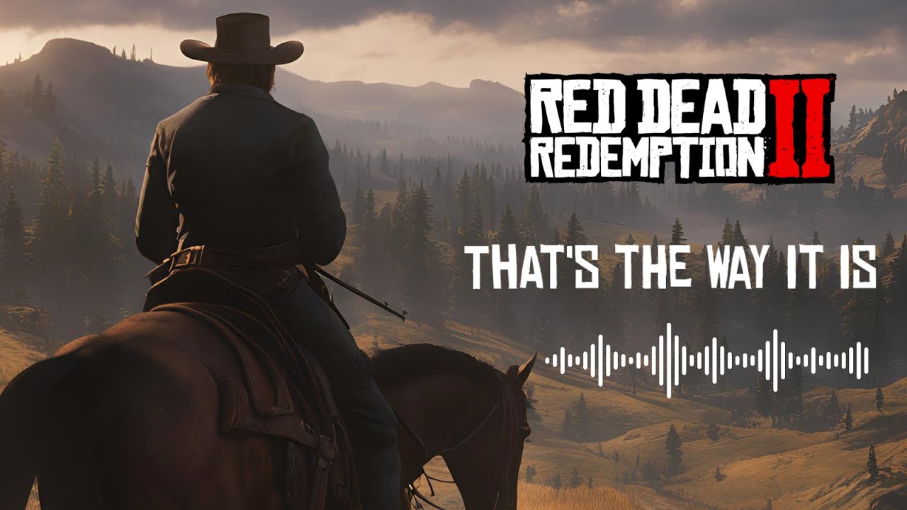 Arthur's Last Ride | That's the Way It Is | Daniel Lanois | Red Dead ...