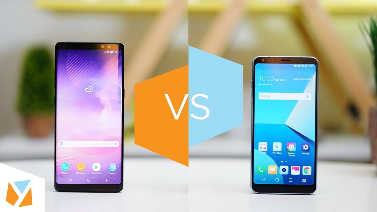Samsung Galaxy Note8 vs LG G6 Plus Camera Comparison - YouTube