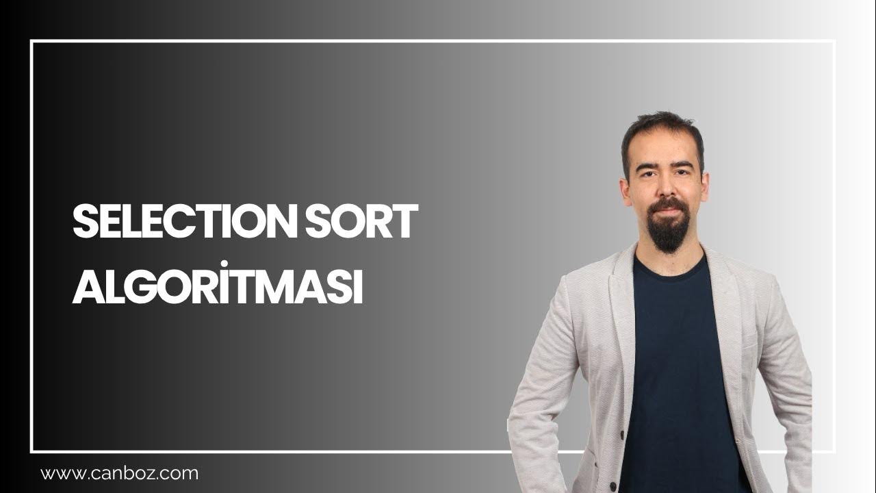 Selection Sort Algoritması - YouTube