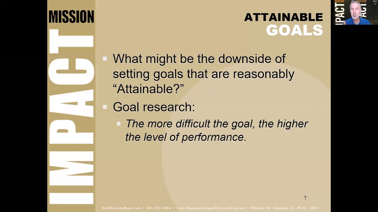 Power of Goals Video 2: Making Your Goals SMART - YouTube