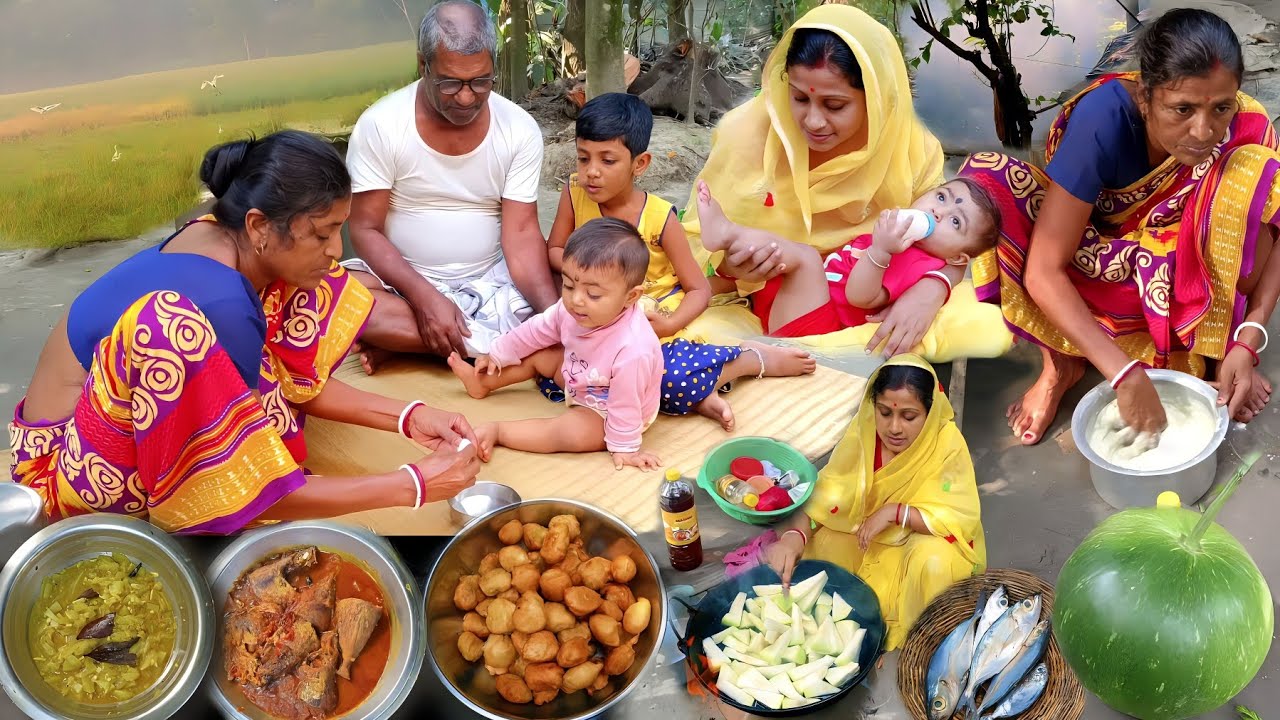 Village lifestyle - Daily morning routine in the village। Cook ...