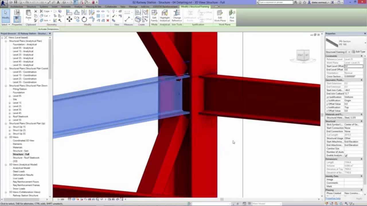 09 Revit Steel Layout Drawings - YouTube