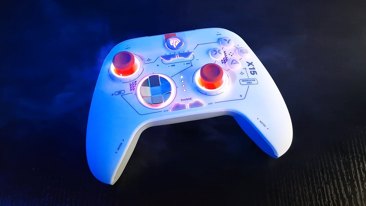 RGB Makes You Play Better! ~ EasySMX X15 Review - YouTube